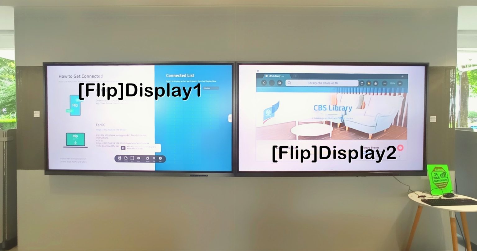 Samsung Flip Smartboard – CBS LIBRARY